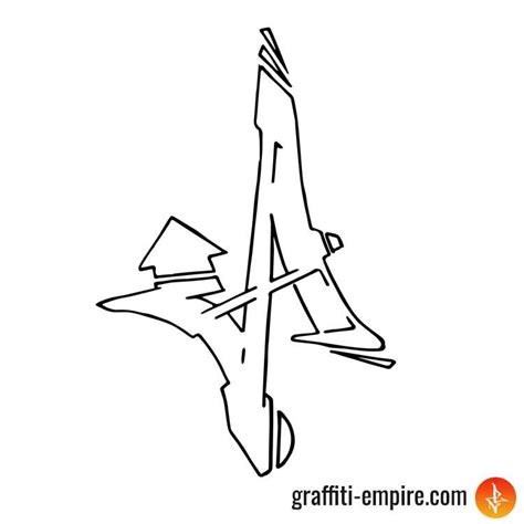 Letter A Graffiti
