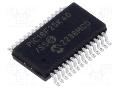 pic18f25k40 e ss microchip technology ic pic microcontroller 64mhz