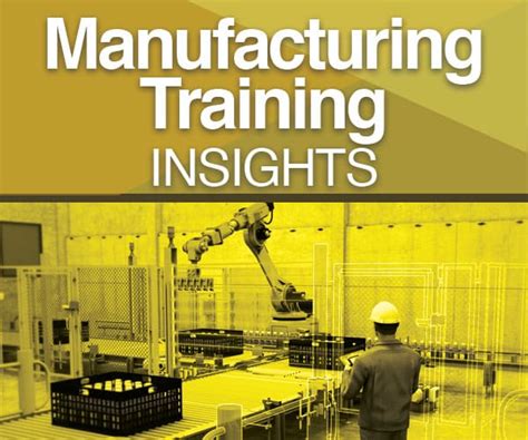 Learning Objectives To Assessments Manufacturing Training