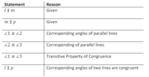 proofs for lines segments or rays lesson
