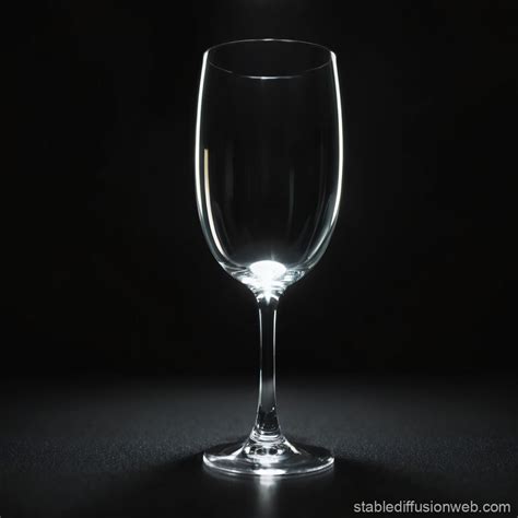 Light Passing Through Glass On Black Background Stable Diffusion Online