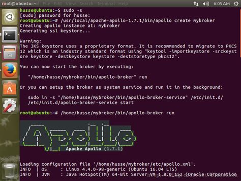 Linux学习~部署apollo服务器（mqtt）linux Apache Apollo Csdn博客