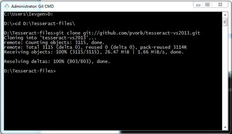 tesseract library configuration it jim