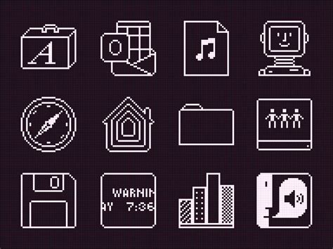 Retro Macintosh Theme With Icons Gives Your Macbook A Vintage 1984