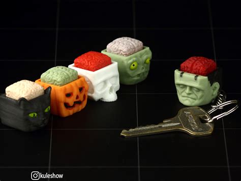 Cube Heads Halloween Set By Bigovereasy Download Free Stl Model