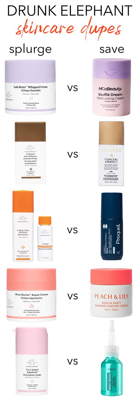 10 Drunk Elephant Skincare Dupes You Need To Try