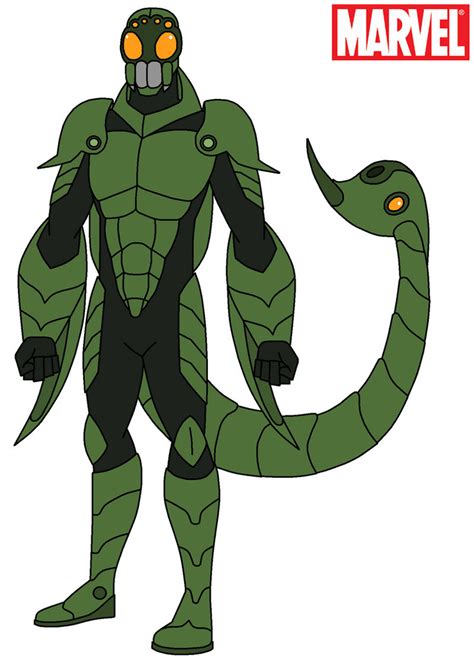 Marvel Scorpion 2017 By Hewytoonmore On Deviantart
