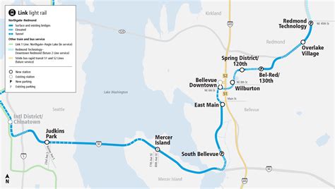 East Link Extension Project Map And Summary Sound Transit