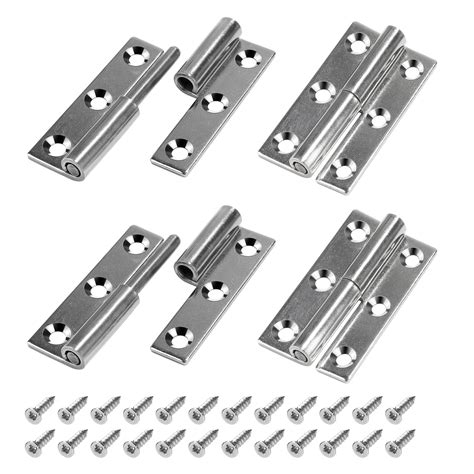 Swawis 4x Türscharniere Aushebescharnier 64 36cm Abnehmbares