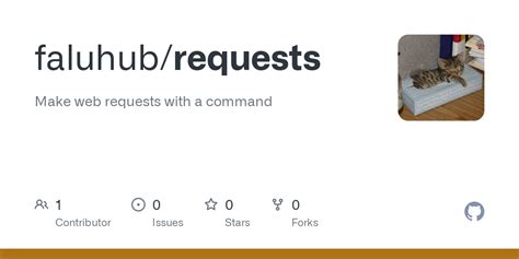 GitHub Faluhub Requests Make Web Requests With A Command