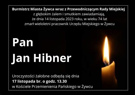 Zmarł Jan Hibner