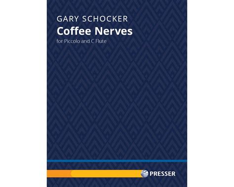Buy Coffee Nerves From Three Dances For Two Flutes Online At 1699