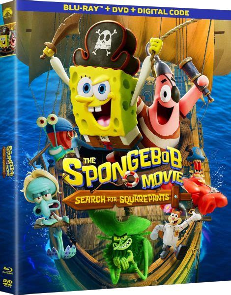The Spongebob Movie Search For Squarepants Streaming And Blu Ray Release Dates Extras Hd Report