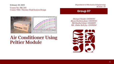 Pdf Air Conditioner Using Peltier Module