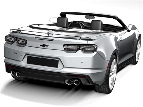 3d Chevrolet Camaro Convertible Rs 2019 Turbosquid 2215772