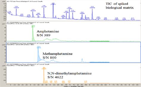 Tic And Eics For Underivatized Amphetamine Mz 440495