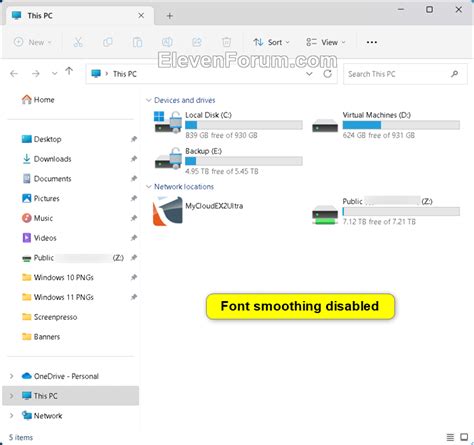 Windows Font Smoothing