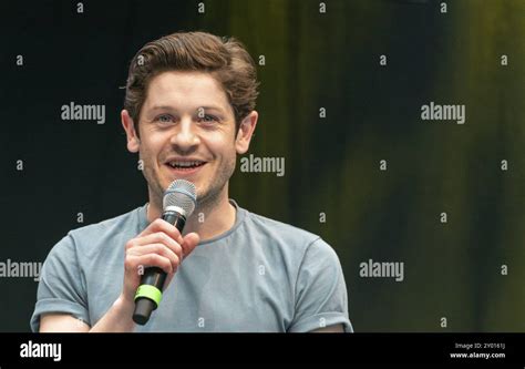 Stuttgart Germany Jun 29th 2019 Iwan Rheon 1985 Welsh Actor Singer And Musician Talks