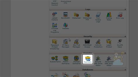 bagaimana cara setting domain redirect di cpanel