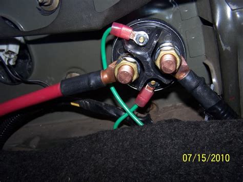 Battery Relocation W Post Kill Switch Install W Pics SVTPerformance