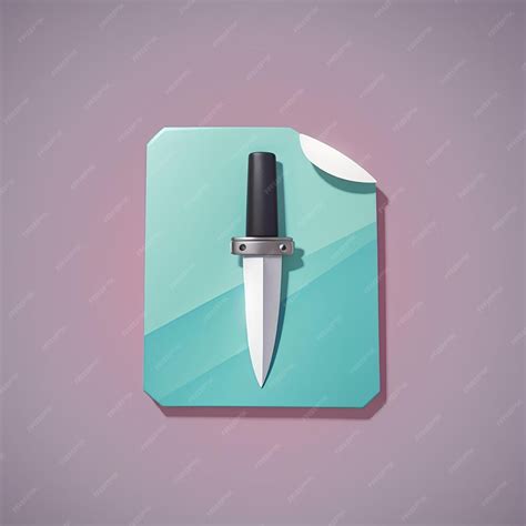 Nail Stabbed Paper Cartoon Vector Icon Illustration Object Holiday Icon