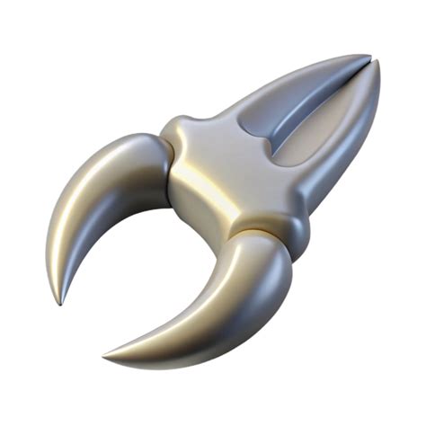 Wonderful Ethereal Avant Garde Griffin Claw Single Sharp Claw With