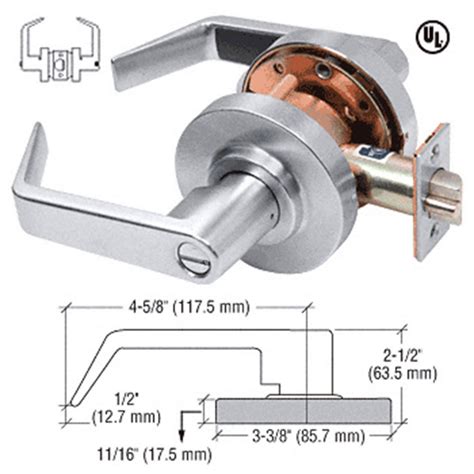 Crl Privacy Heavy Duty Grade 2 Lever Lockset Canada Door Supply