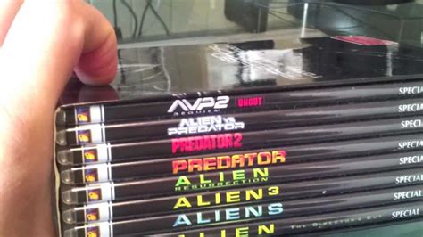 Alien Predator Dvd Box Set Youtube