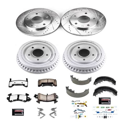 Powerstop Performance Brake Padrotor Drumshoe Kit K15050dk 36