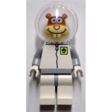 Lego Minifigure Bob031 Sandy Cheeks White Legs Ibricktoys Lego