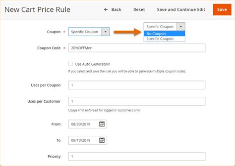 How To Setup Cart Price Rules In Magento