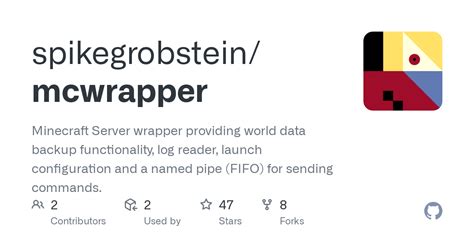 GitHub Spikegrobstein Mcwrapper Minecraft Server Wrapper Providing World Data Backup