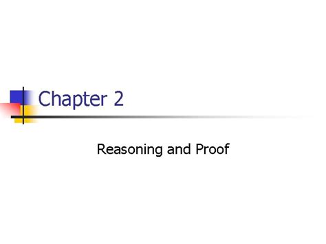 Chapter 2 Reasoning And Proof 2 1 Inductive