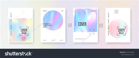 홀로그램 모양 세트추상적인 배경그라디언트 메쉬를 사용한 스톡 벡터로열티 프리 1679720563 Shutterstock