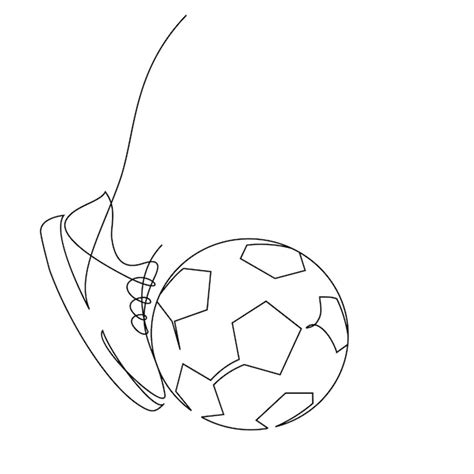 연속 선 그림 축구 선수가 공을 차다 프리미엄 벡터 연속 선 그림 축구 선수가 공을 차다 프리미엄 벡터