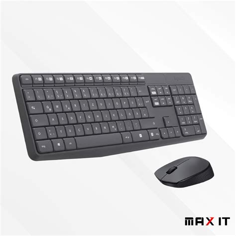 Logitech Mk235 Combo Set Keyboard Mk235 Maxit