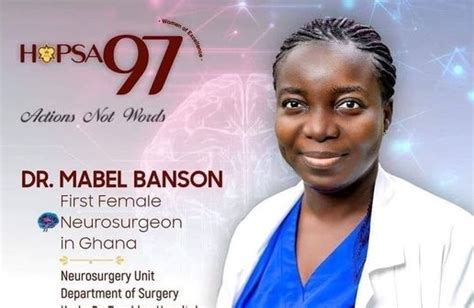 Dr Mabel Banson Becomes First Neurosurgeon Trained In Ghana Prime