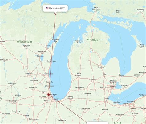 Flights From Dayton To Marquette Day To Mqt Airlines And Best Routes