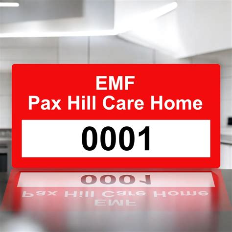 Custom Metal Asset Tags Aluminium Labels For Equipment Id