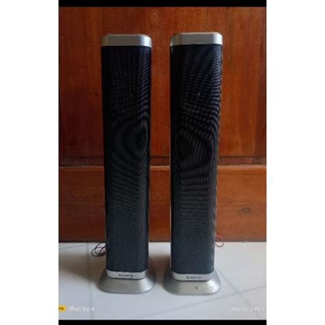 Jual Speker Speaker Pasif Sharp Harga Satu Set Ori Bawaan Tv Sharp Led