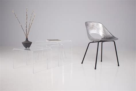 Plexiglass Nesting Tables Galerie Vintage Addict