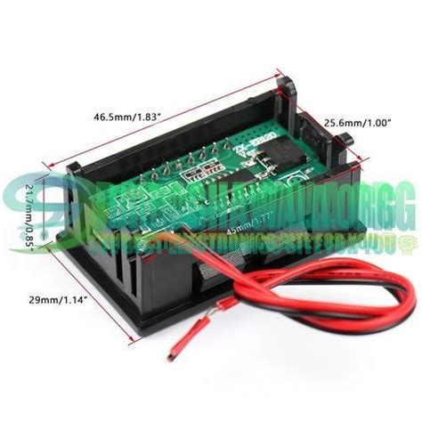 12 60v Dc Digital Battery Level Indicator Volte Meter Battery Capacity Meter In Pakistan