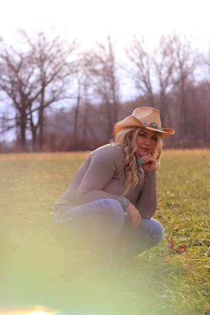 Premium Photo Country Girl Taking The Cutest Photos And Poses