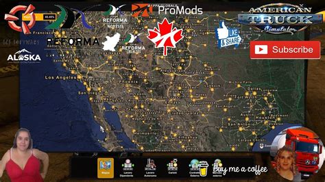 American Truck Simulator 1 47 My Maps Installed Combination May 2023