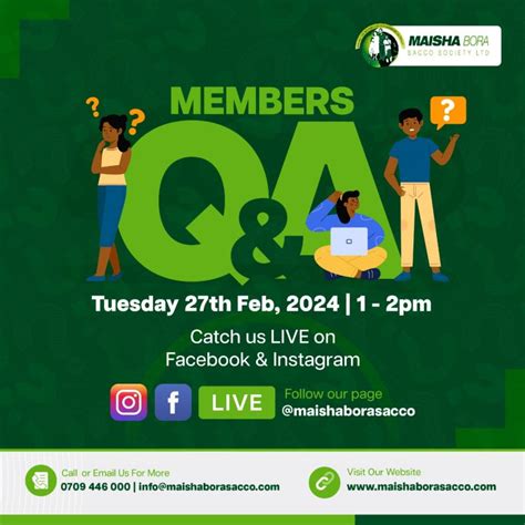 Maisha Bora On Linkedin 📣 Calling All Members Tomorrow Tuesday 27th From 1 2 Pm Were Hosting…