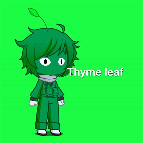 Thyme Leaf By Topdowner09 On Deviantart