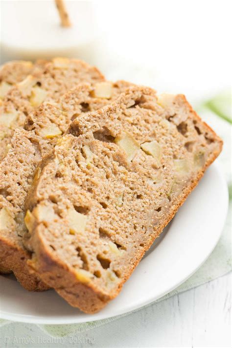 Healthy Cinnamon Apple Banana Bread Amys Healthy Baking