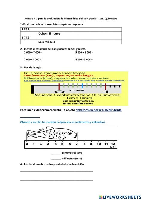 Repaso Free Interactive Worksheets 1304007