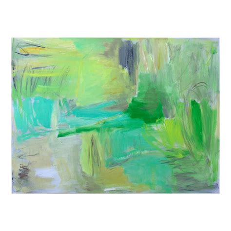 Sea Grass By Trixie Pitts Abstract Expressionist Oil Painting Chairish