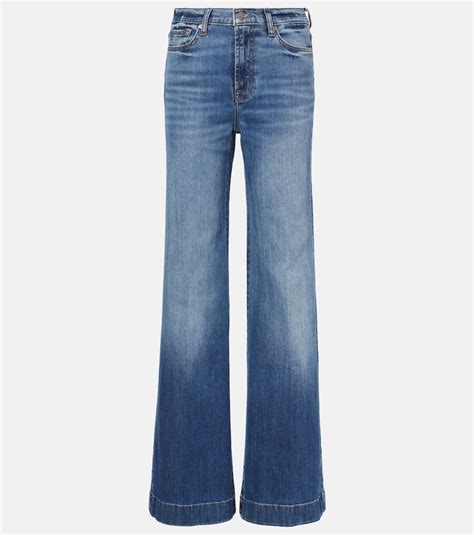7 For All Mankind Modern Dojo High Rise Almost Love Flare Trouser Jean